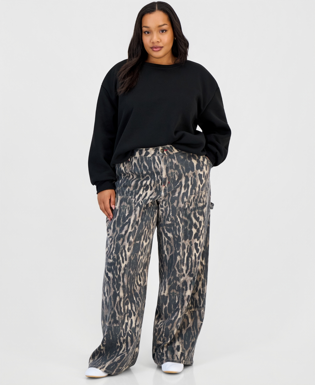 Click here for Madden Girl Trendy Plus Size Ultra 90s Printed Car... prices