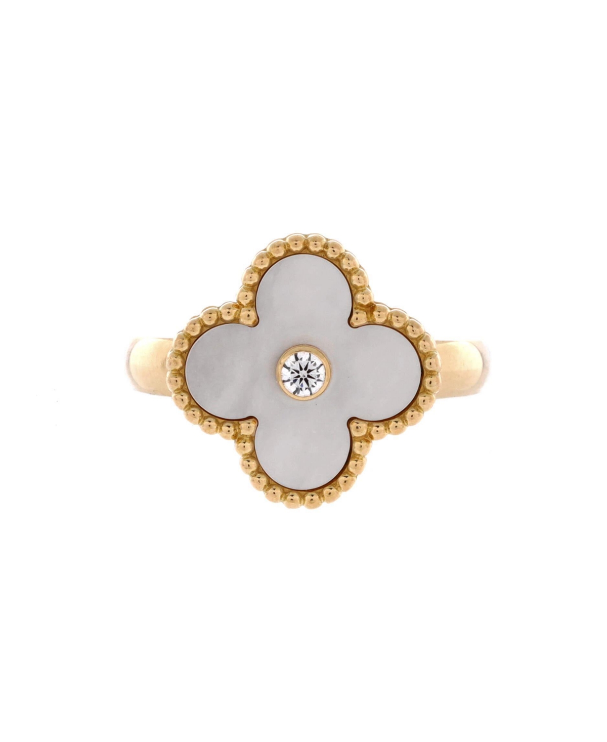 Click here for Pre-Owned Van Cleef & Arpels Vintage Alhambra Ring... prices