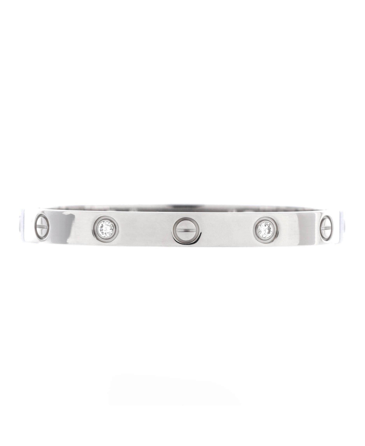 Click here for Pre-Owned Cartier Love 4 Diamond Bracelet - 18k wh... prices