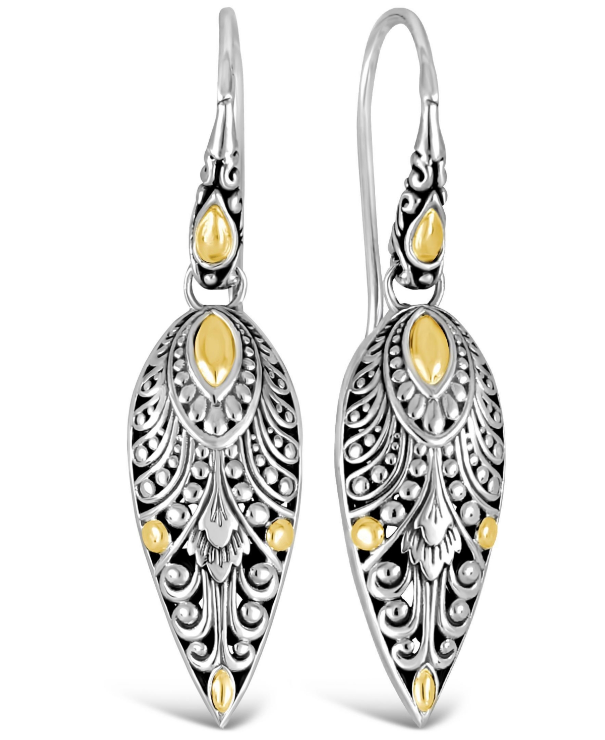 Click here for Devata Angel Wings Earrings in Sterling Silver and... prices
