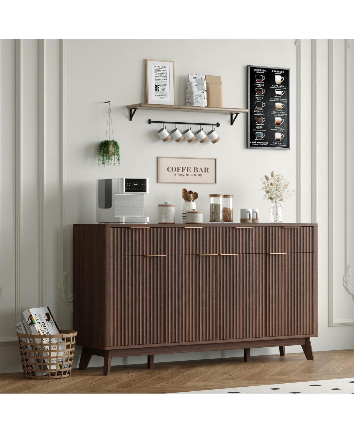 Click here for homfan Modern Sideboard Buffet Cabinet for Dining... prices