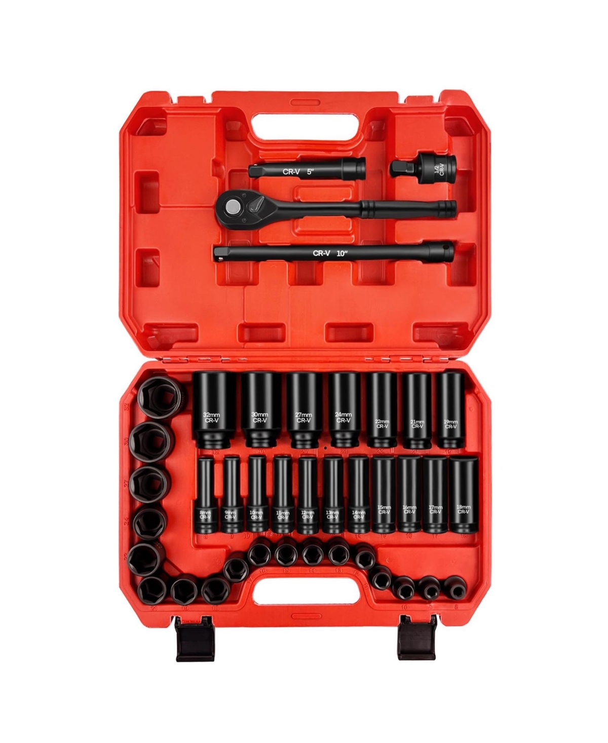 Click here for Xdovet 1/2inch Drive Impact Socket Set Metric Wren... prices