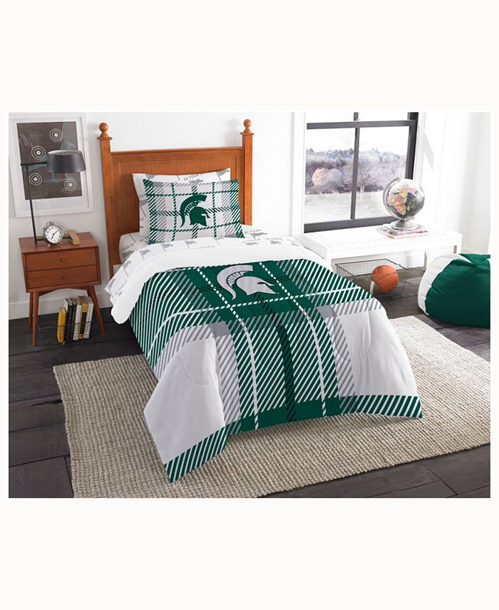 Northwest Company Michigan State Spartans 5-Piece Twin Bed Set - Macy's