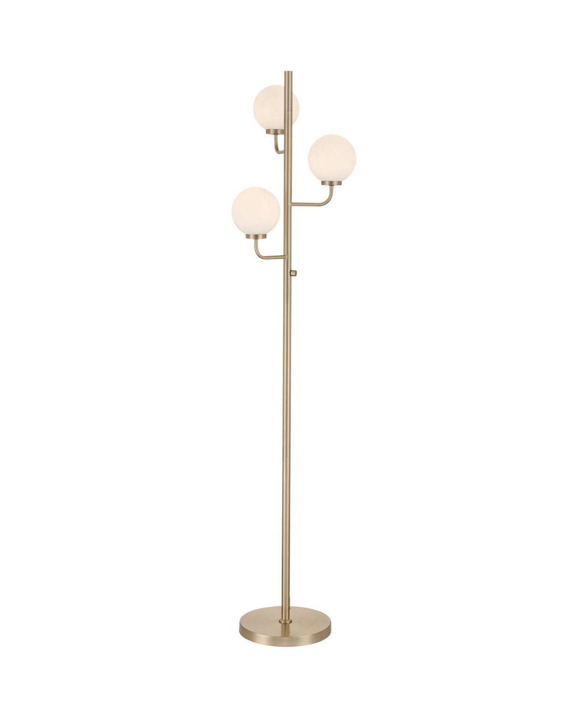 Click here for Possini Euro Design 66H Satin Brass Opal Glass 3-L... prices