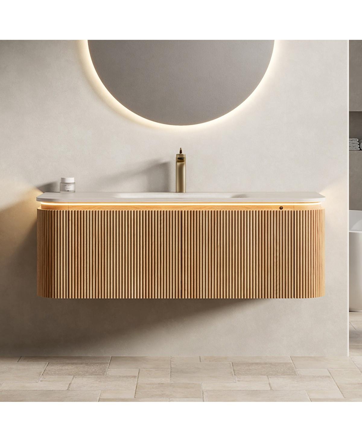 Click here for Thirtypeachy 36 Floating Vanity With Sintered Ston... prices