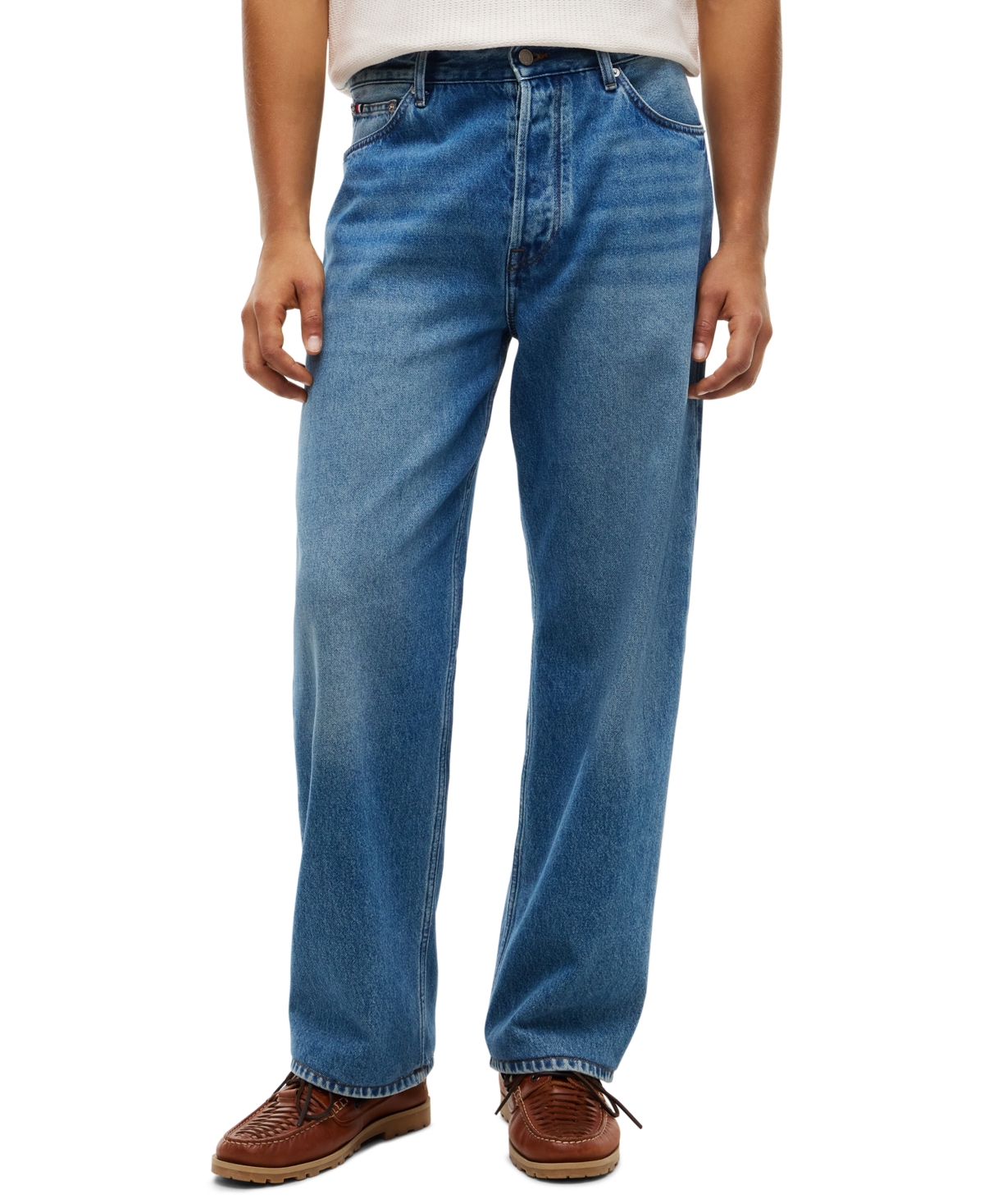 Click here for Tommy Hilfiger Mens Loose Grand Gus Indigo Denim J... prices