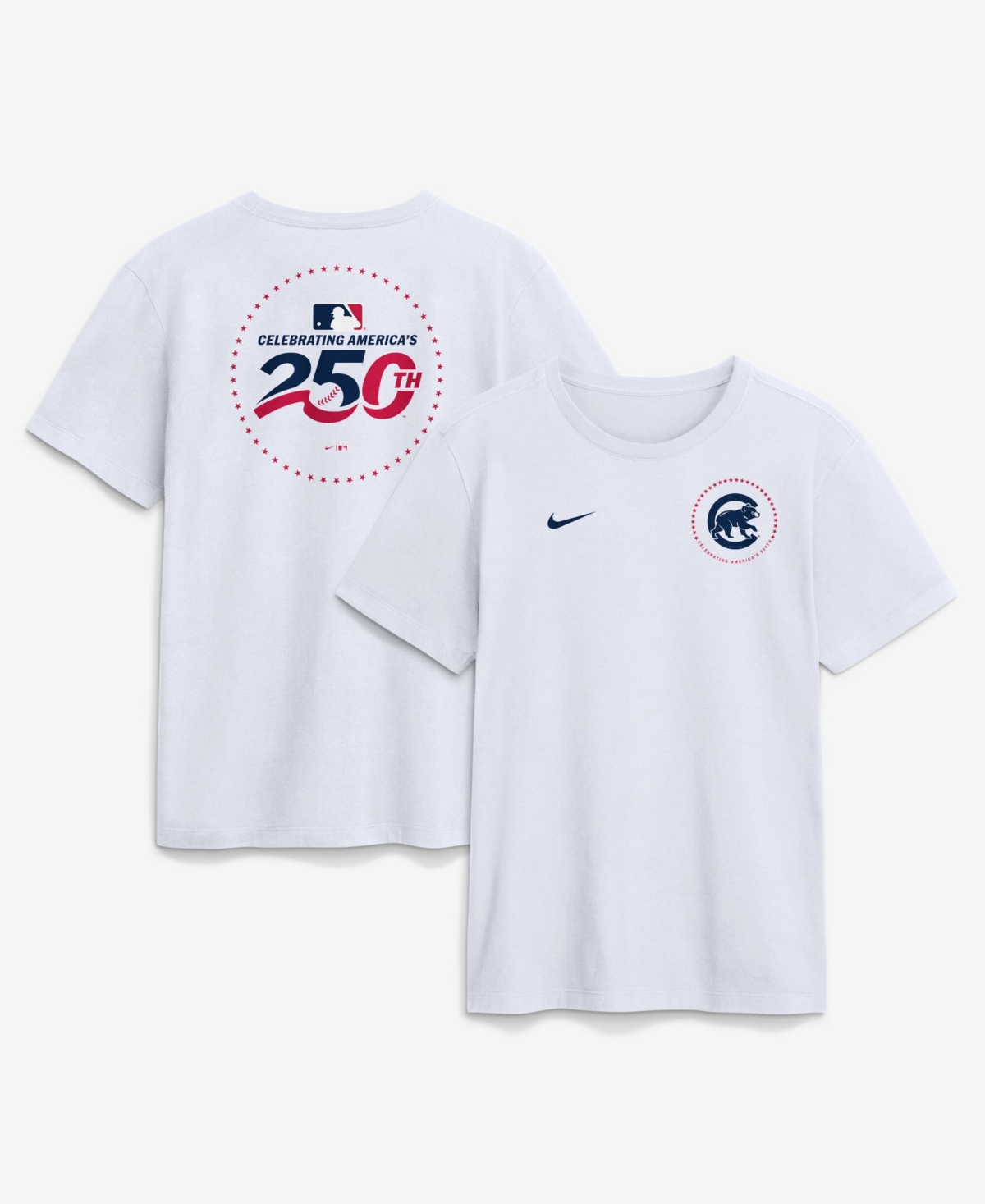 Click here for Nike Mens White Chicago Cubs Celebrating Americas... prices