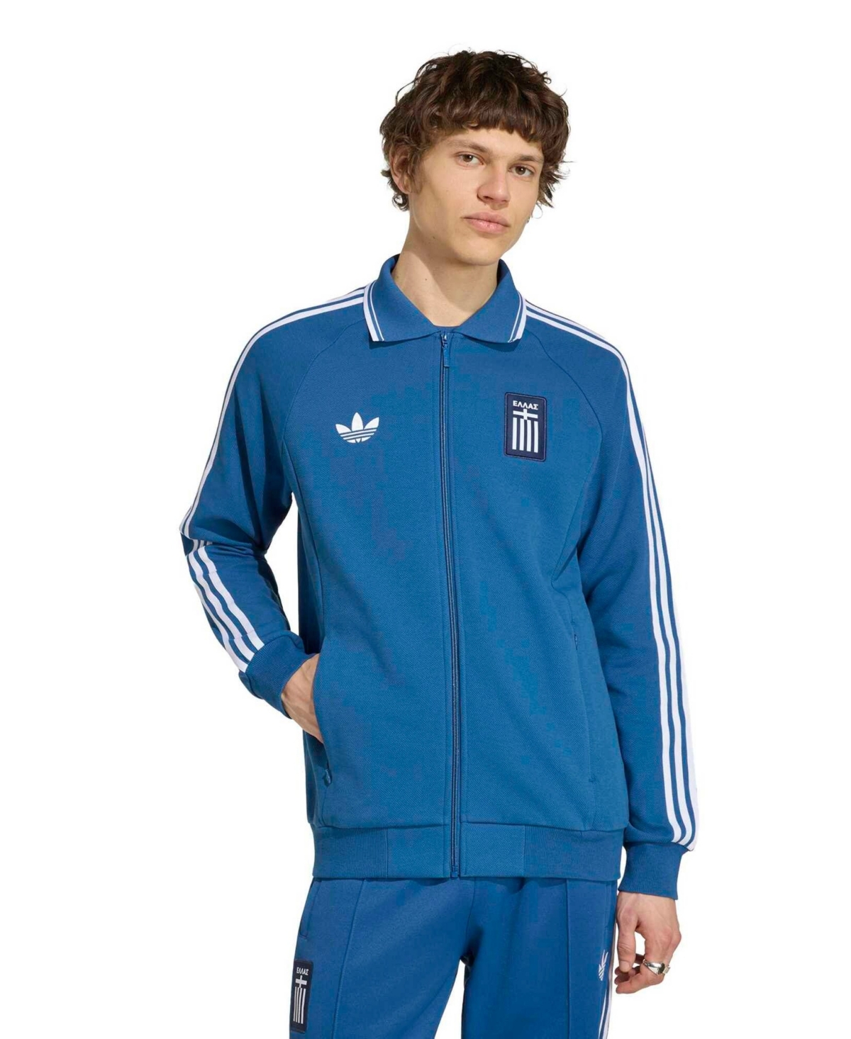 Click here for Adidas Mens Blue Greece National Team 2026 Full-Zi... prices