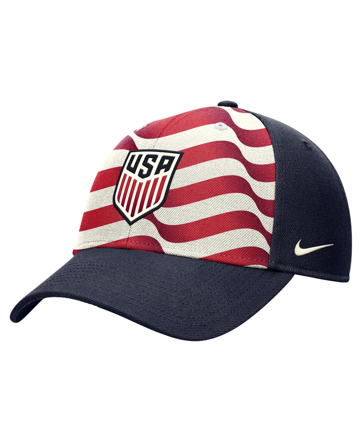 Click here for Nike Mens Red Usmnt Home Rise Structured Adjustabl... prices
