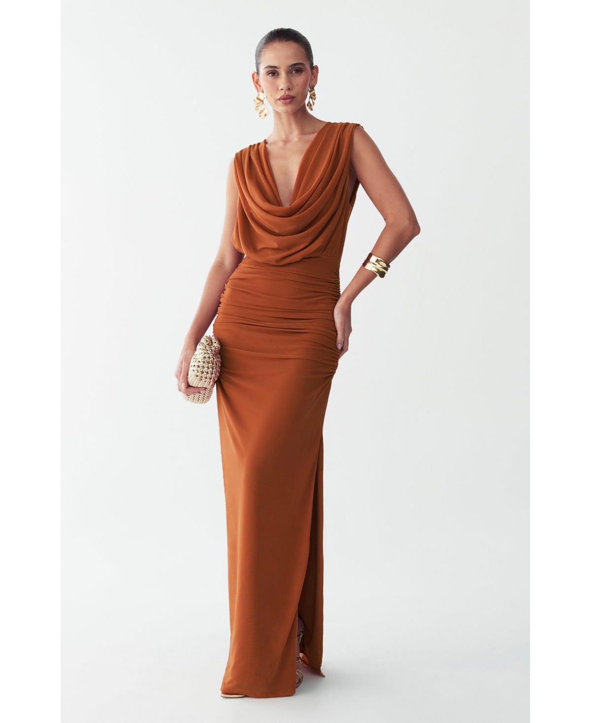 Click here for St Mrlo Womens Kate Maxi Dress - Copper prices