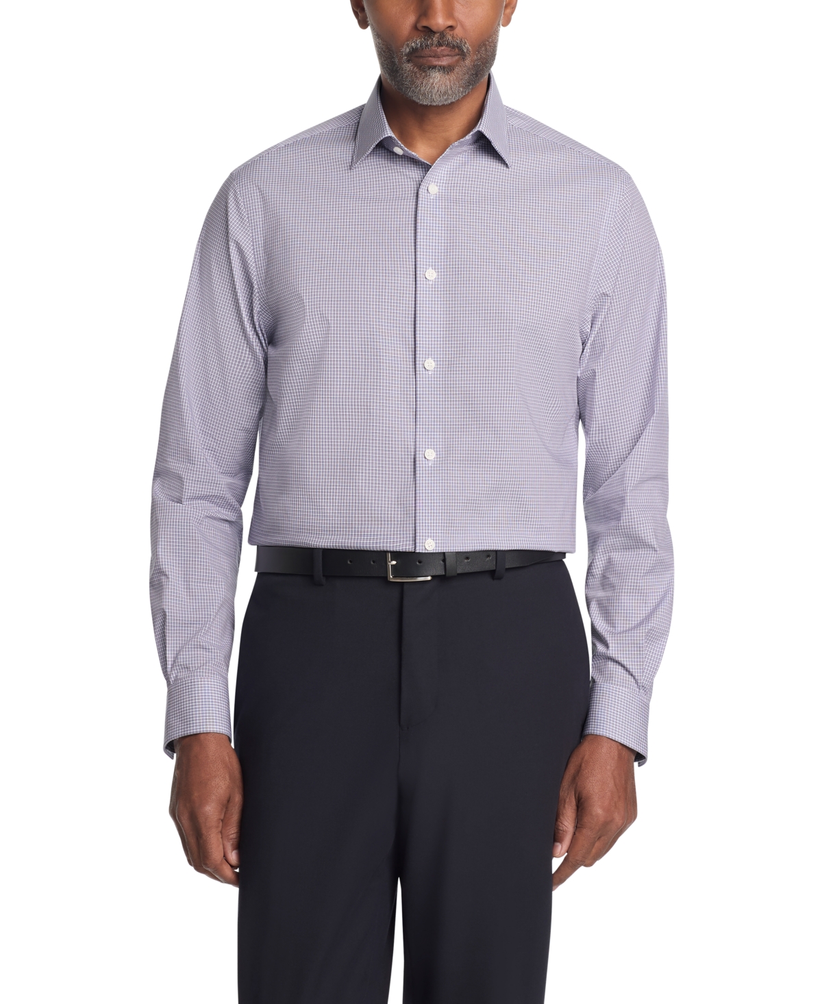 Click here for Michael Kors Mens Regular-Fit Cotton Stretch Dress... prices