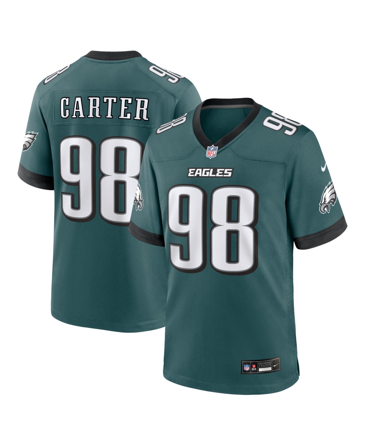 Click here for Nike Mens Jalen Carter Midnight Green Philadelphia... prices