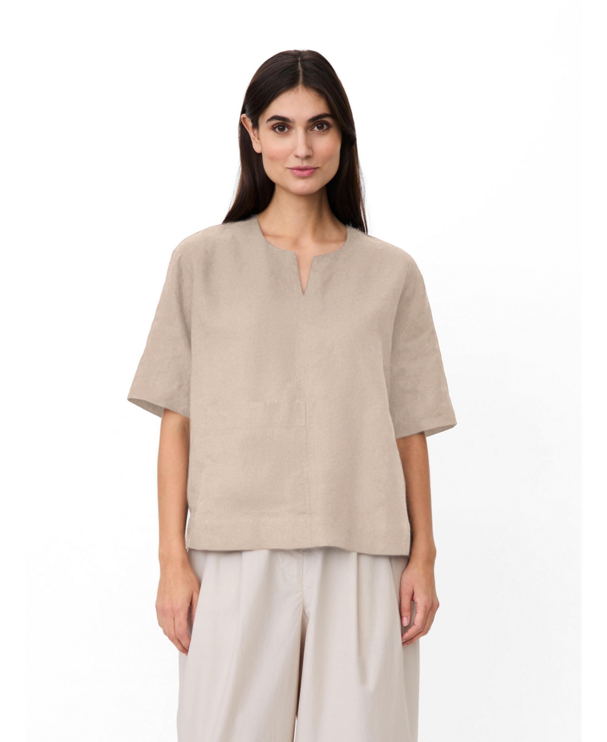 Click here for Masai Copenhagen Womens Madolorea Linen Short Slee... prices