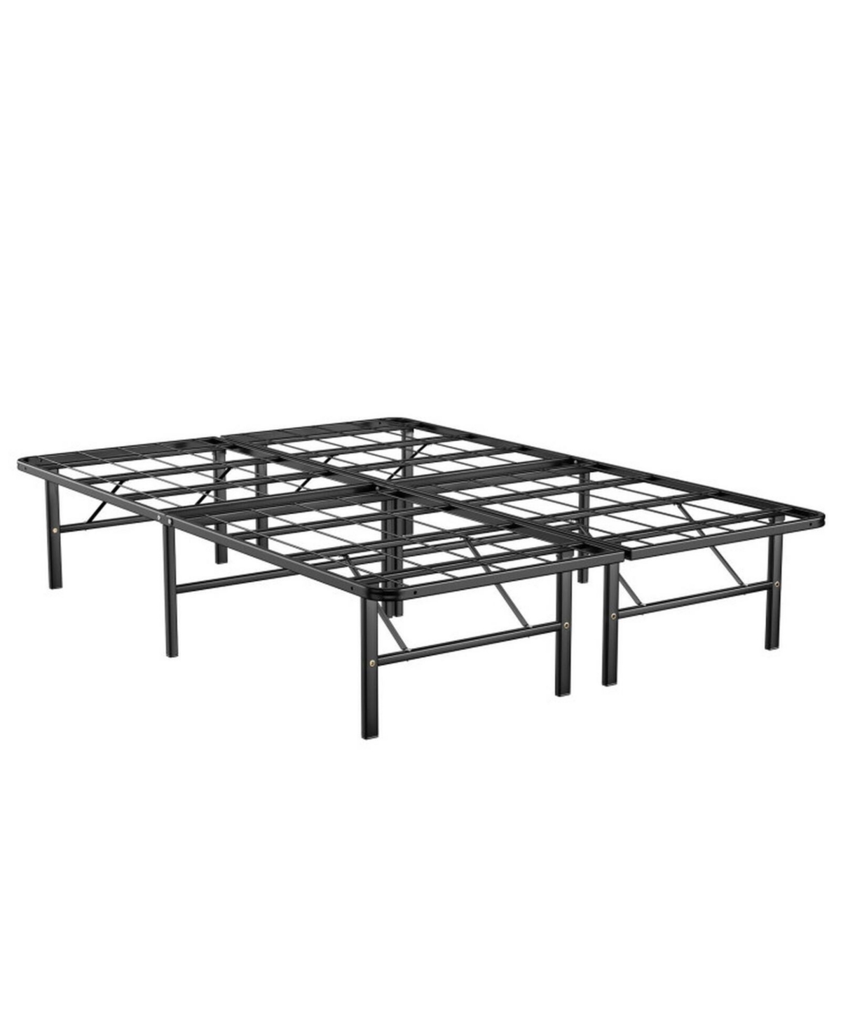 Click here for Gouun Full Size Foldable Metal Platform Bed with T... prices