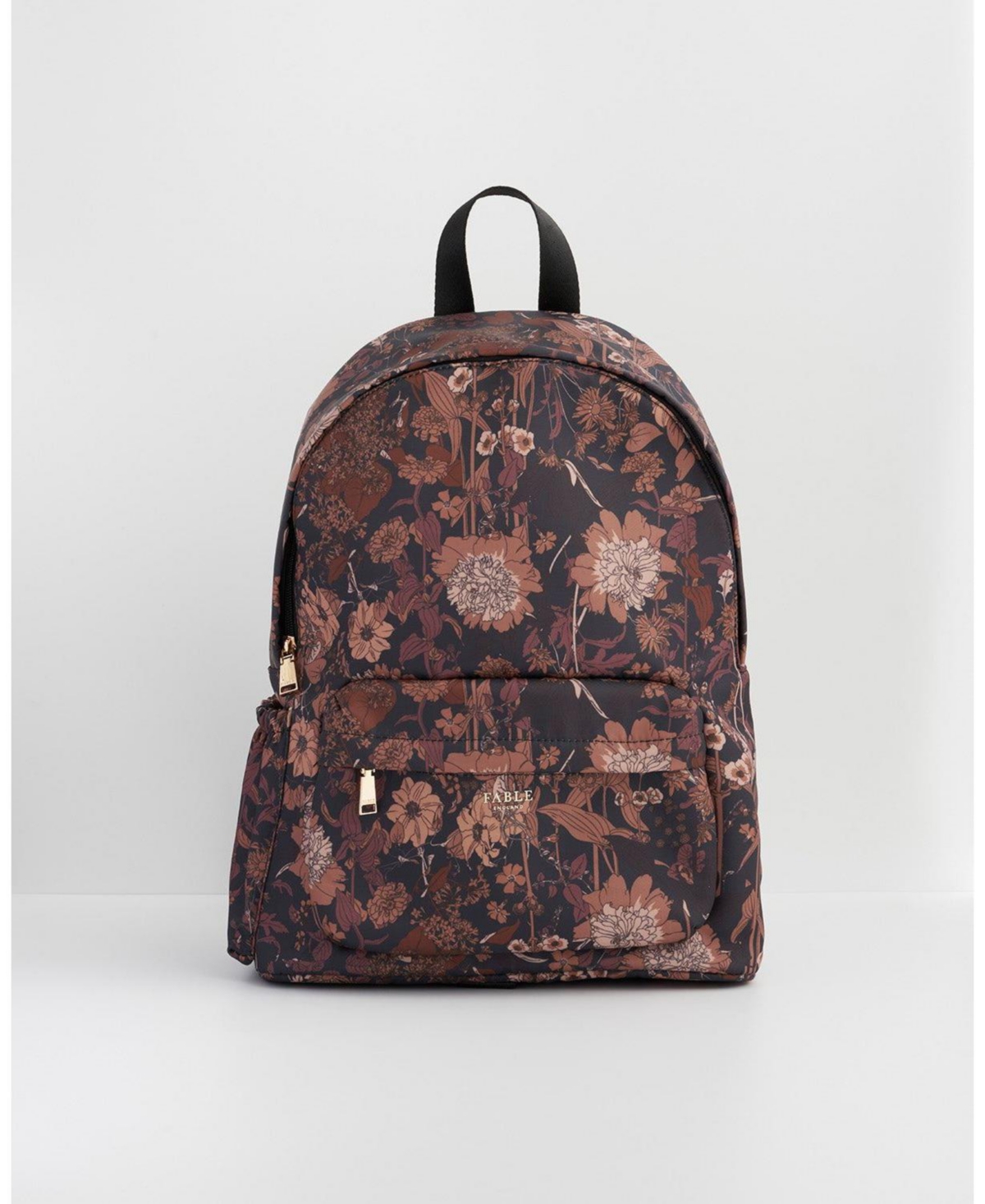Click here for Fable England Womens Deco Blooms Backpack - Brown prices