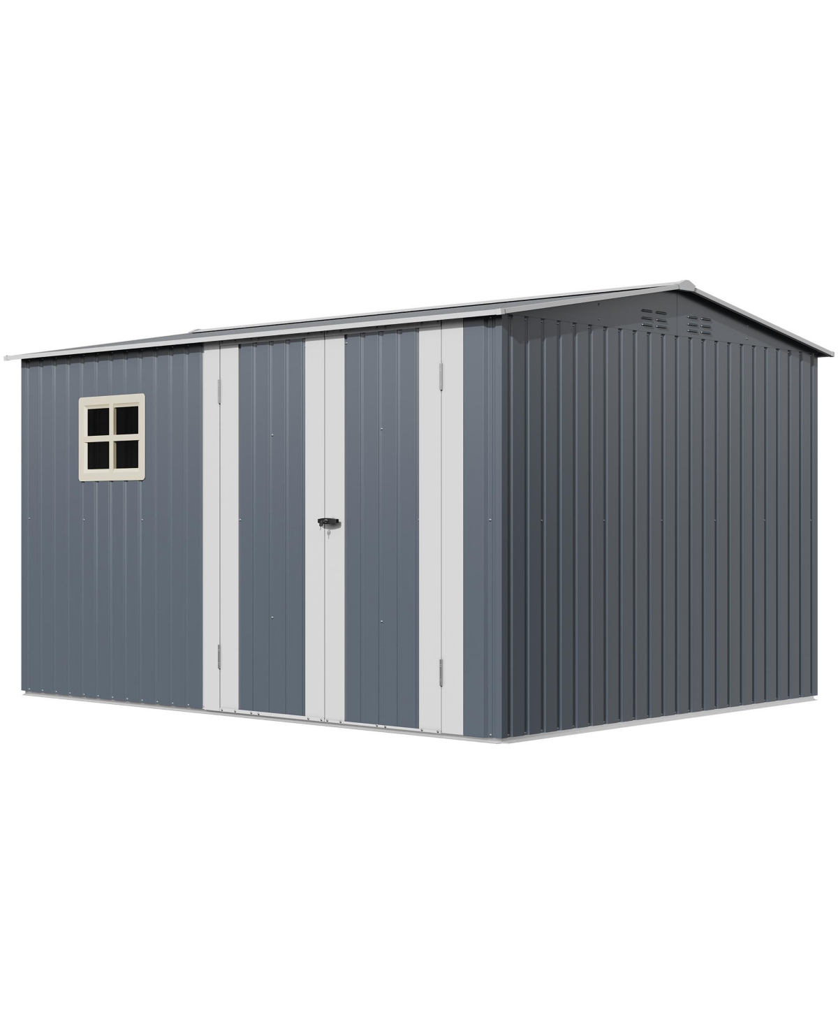 Click here for gaomon Outdoor Storage Shed  Metal Garden Tool She... prices