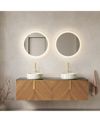 Click here for Sillysis 60 Inch Double Sink Bathroom Vanity Sinte... prices