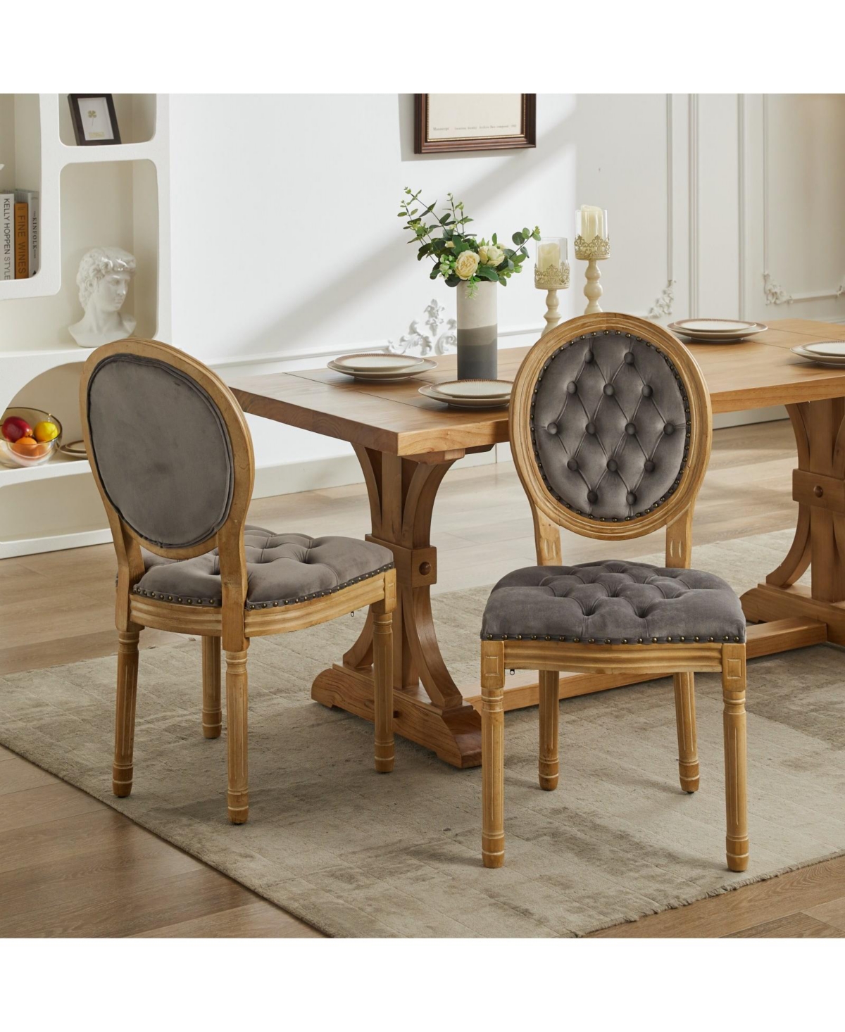 Click here for Clihome French Style Solid Wood Frame Antique Pain... prices