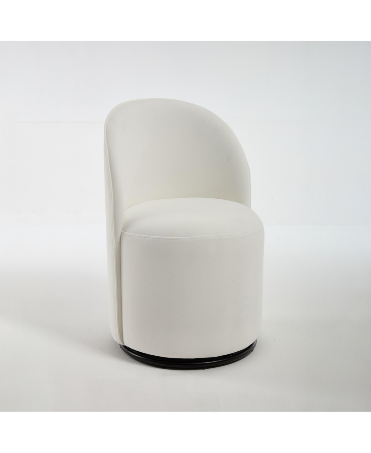 Click here for Boyel Living Swivel Barrel Chair Velvet Dining Cha... prices