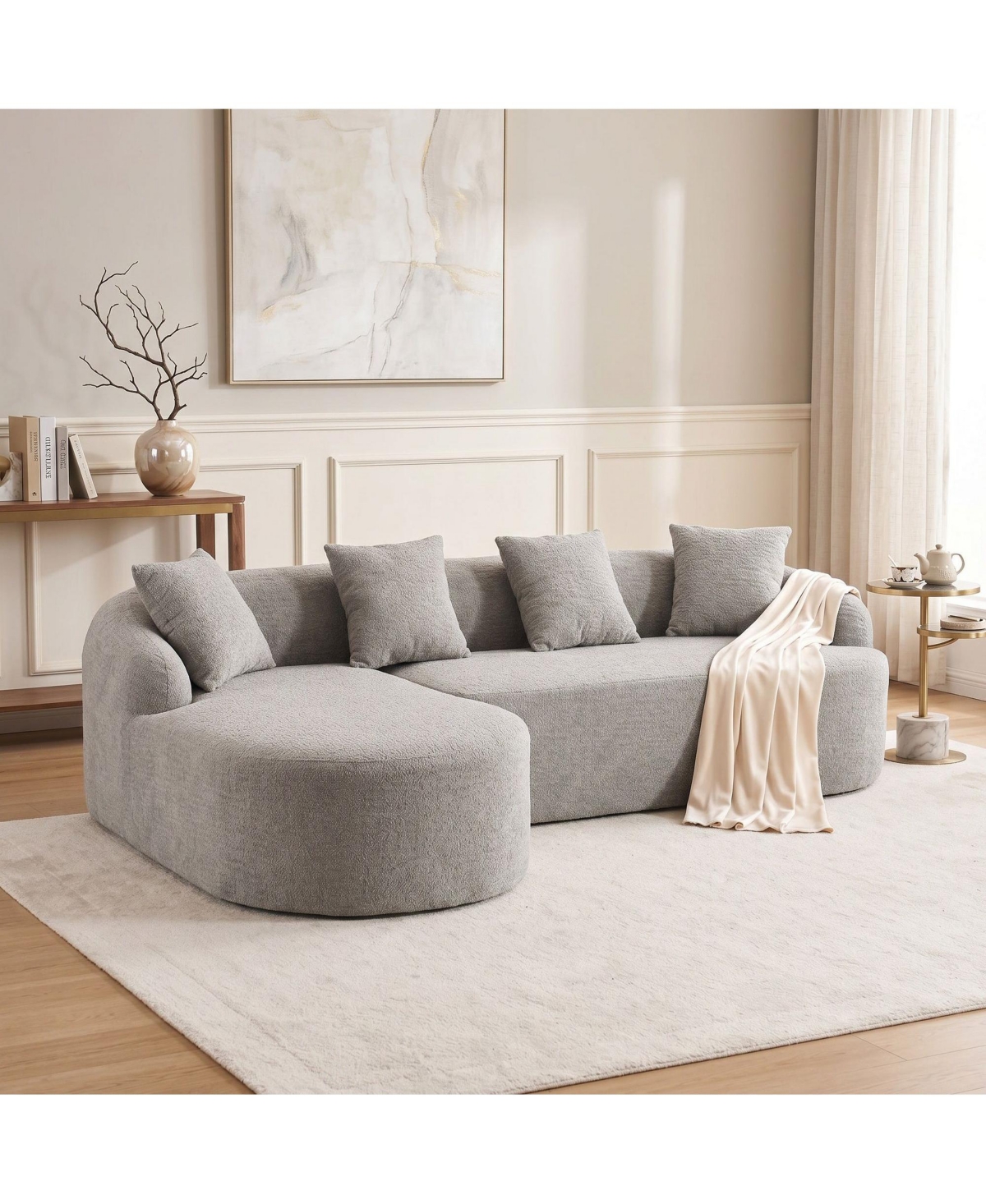 Click here for Sailvan L-Shape Sectional Sofa  30D High-Density F... prices