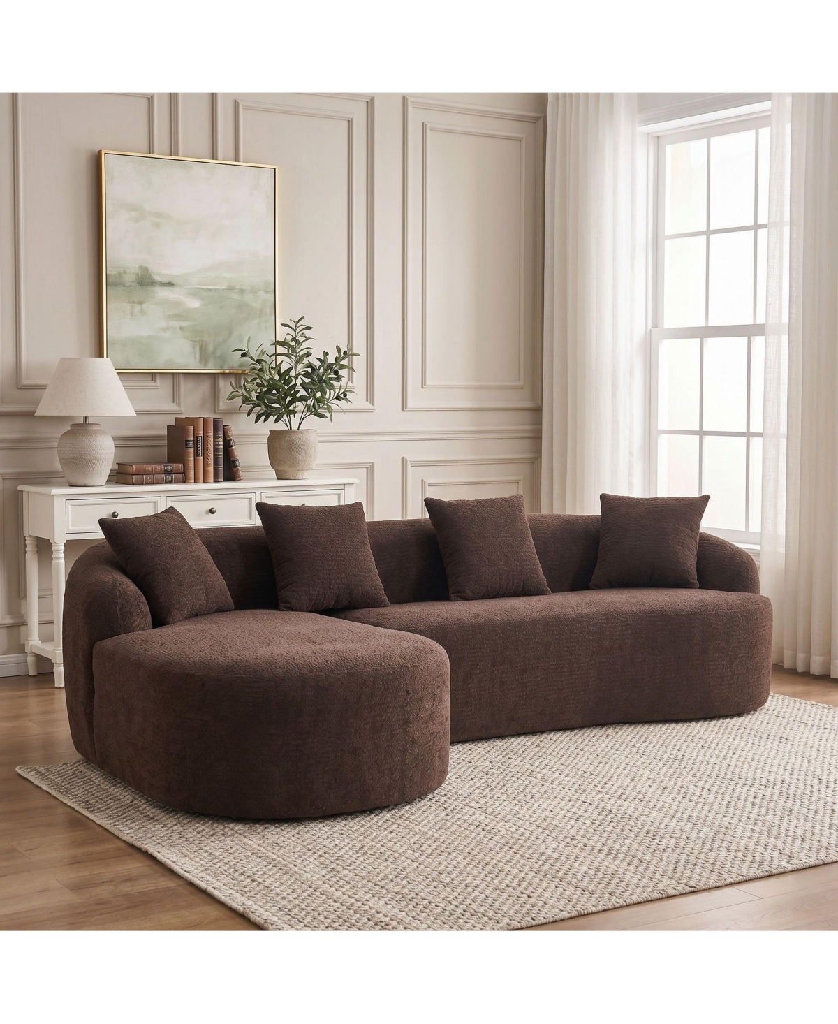 Click here for Sailvan L-Shape Sectional Sofa  30D High-Density F... prices