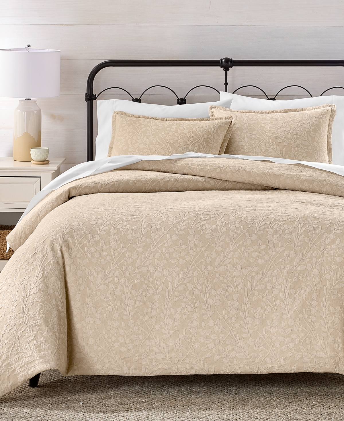 Click here for Charter Club Ivy Matelasse 3-Piece Duvet Cover Set... prices