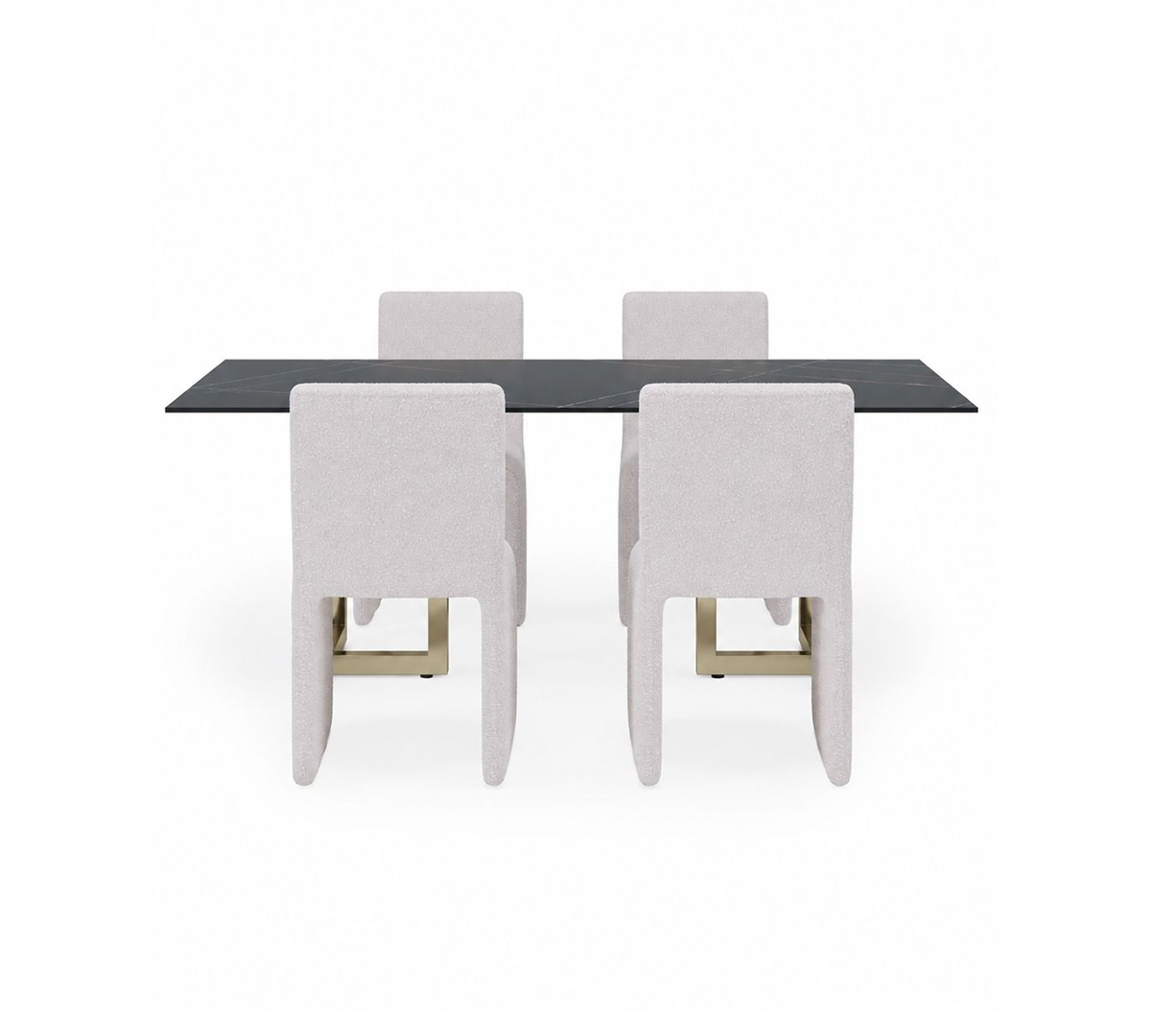 Click here for Furniture Emila 5-Pc. Dining Set (Rectangular Tabl... prices