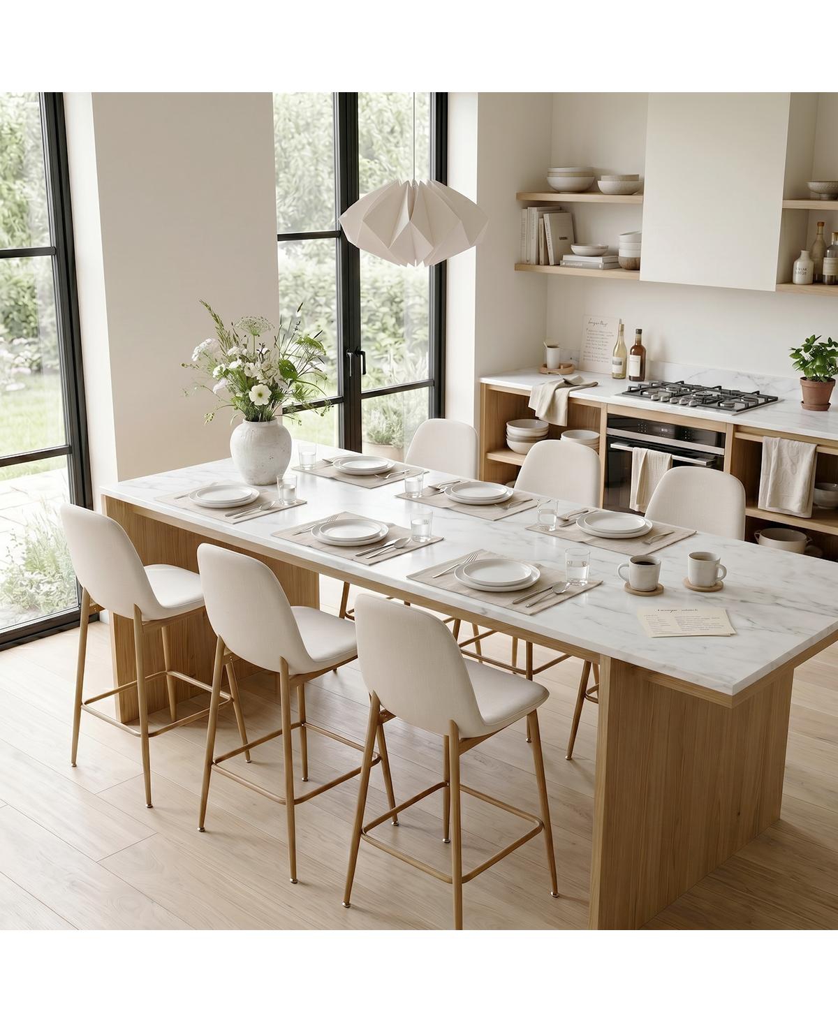 Click here for Maison Boucle Set of 6 25.5 Counter Height Stools... prices