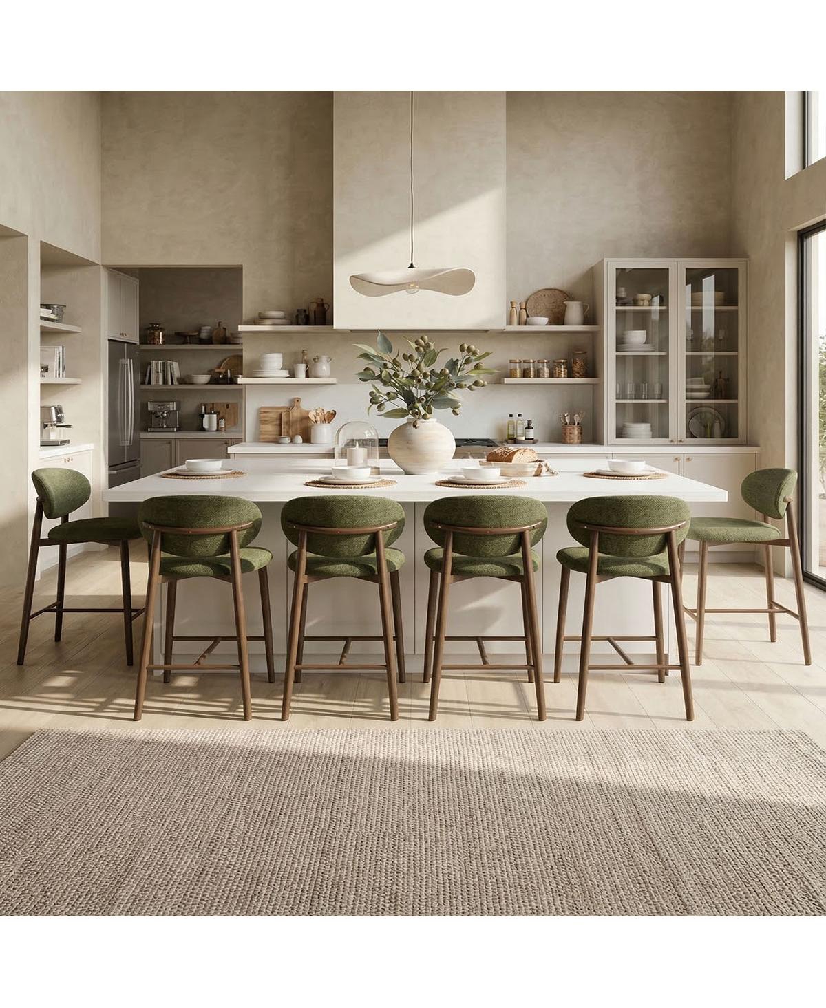 Click here for Maison Boucle Set of 6 25.5 Counter Height Stools... prices