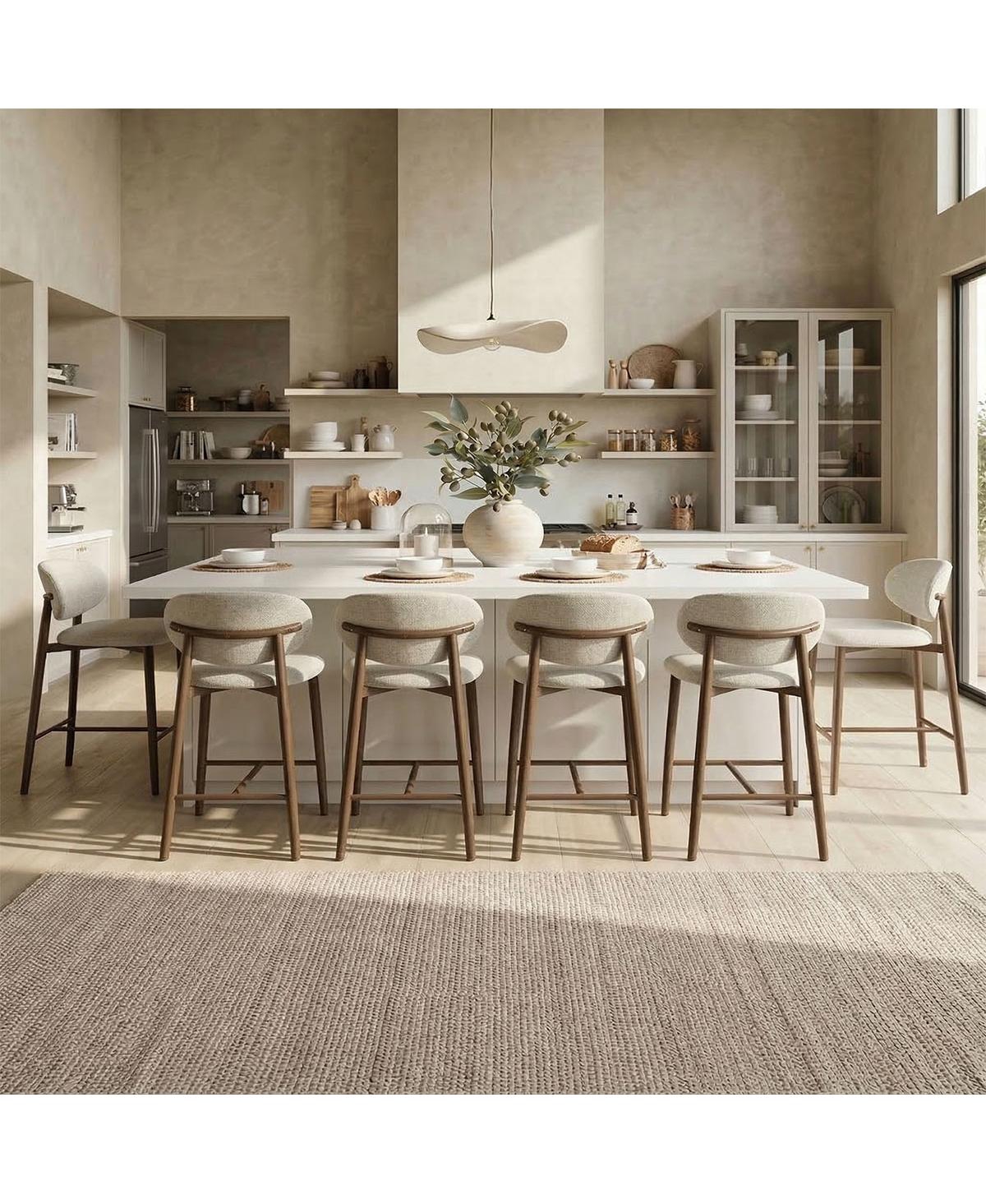 Click here for Maison Boucle Set of 6 25.5 Counter Height Stools... prices