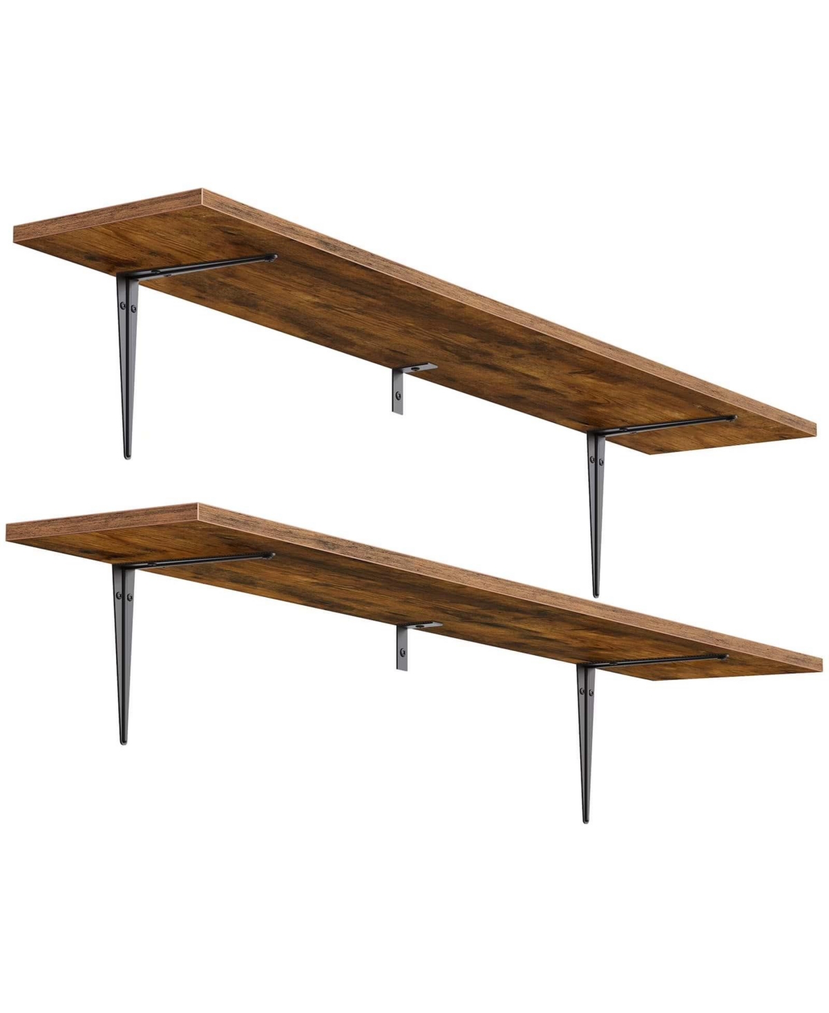 Click here for Slickblue Set of 2 Floating Shelves for Wall with... prices