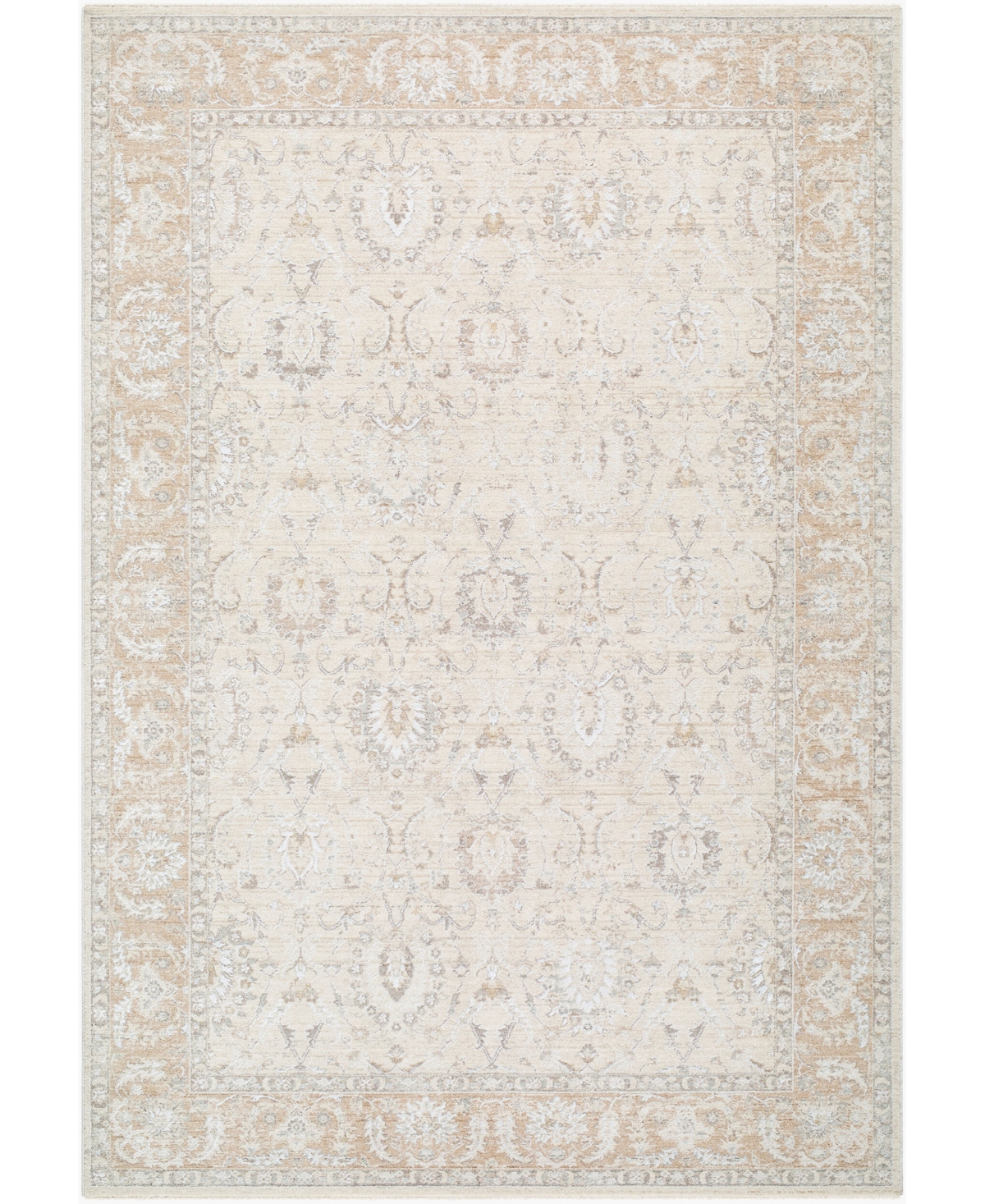 Click here for Livabliss Lotus 853058 710 x 102 Area Rug - Cream prices