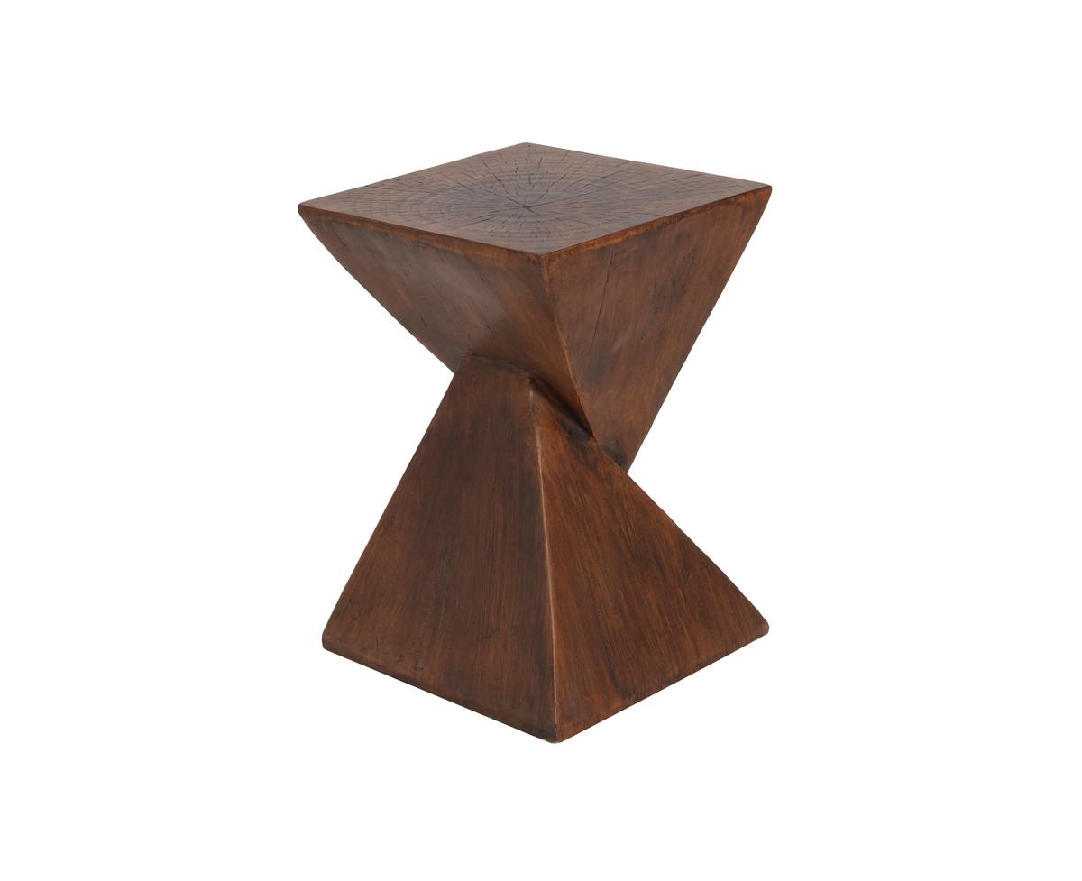 Click here for sumyeg Hourglass Twisted Side Table Hand-Finished... prices