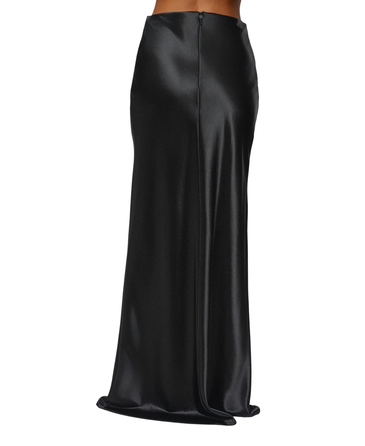 Click here for Jluxlabel Womens Tradition Satin Maxi Skirt - Blac... prices