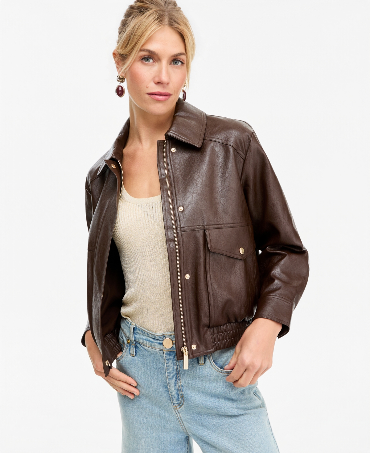 Click here for I.n.c. International Concepts Womens Faux Leather... prices