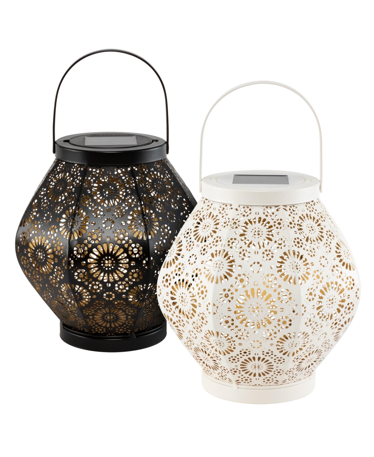 Click here for Allsop Home & Garden  Metal Daisy Solar Lanterns -... prices