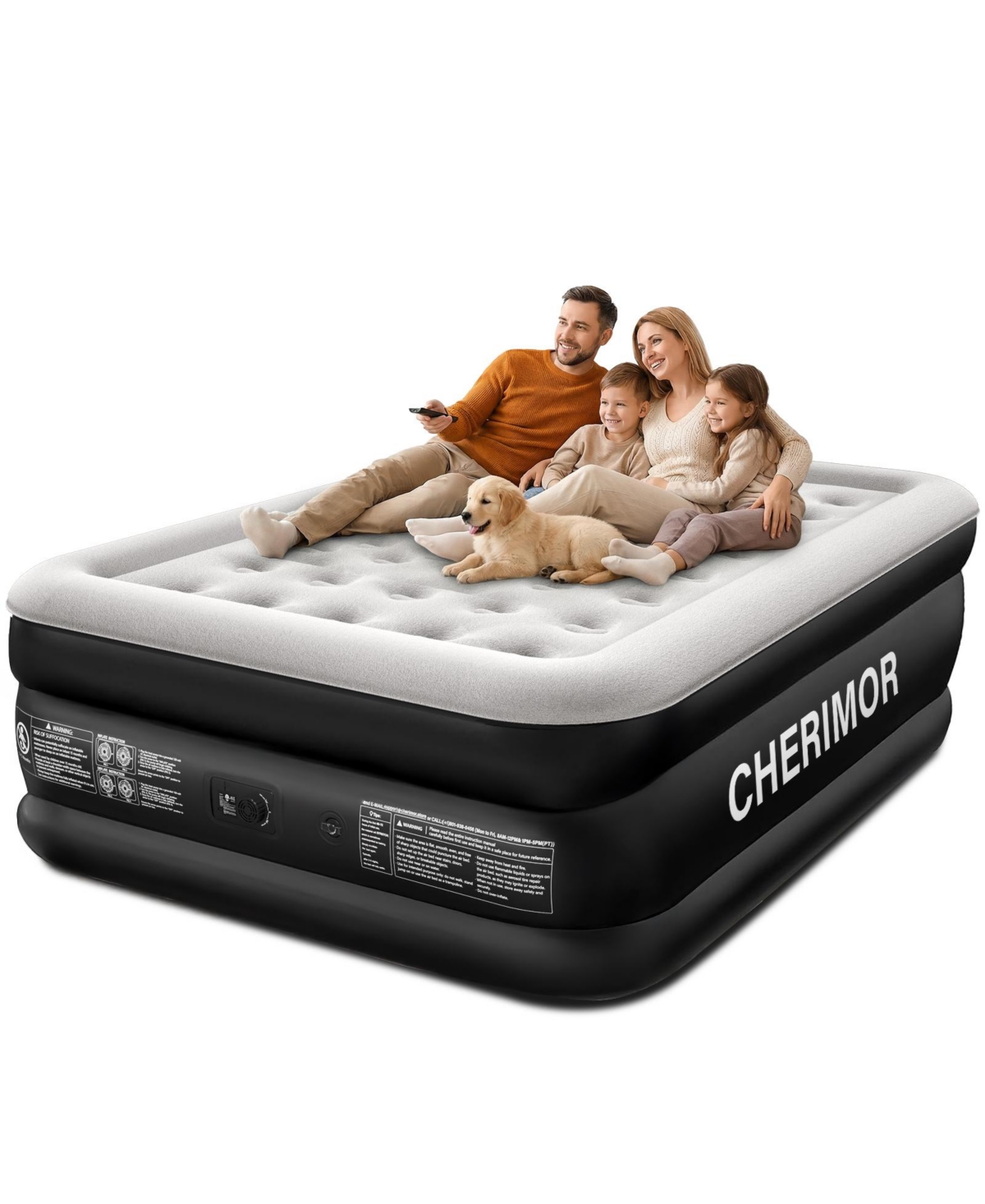 Click here for Cherimor 18 Queen Air Mattress with Built-in Pump... prices