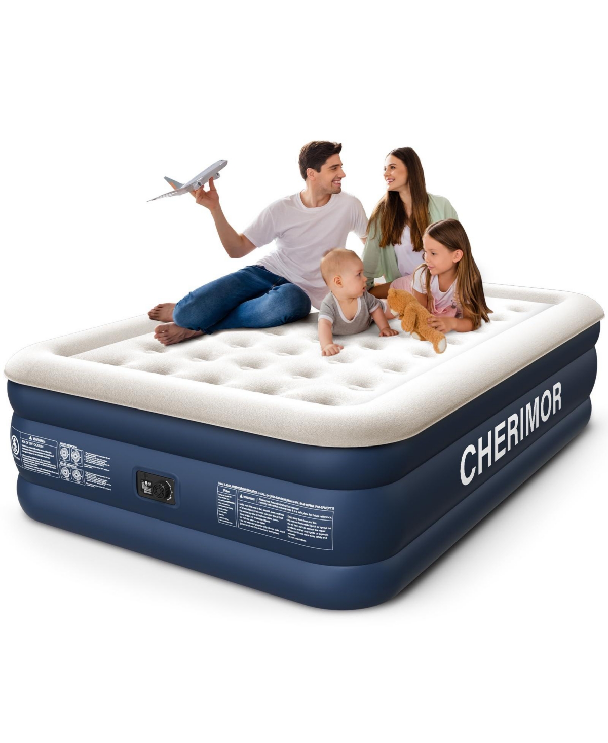 Click here for Cherimor 18 Queen Air Mattress with Built-in Pump... prices