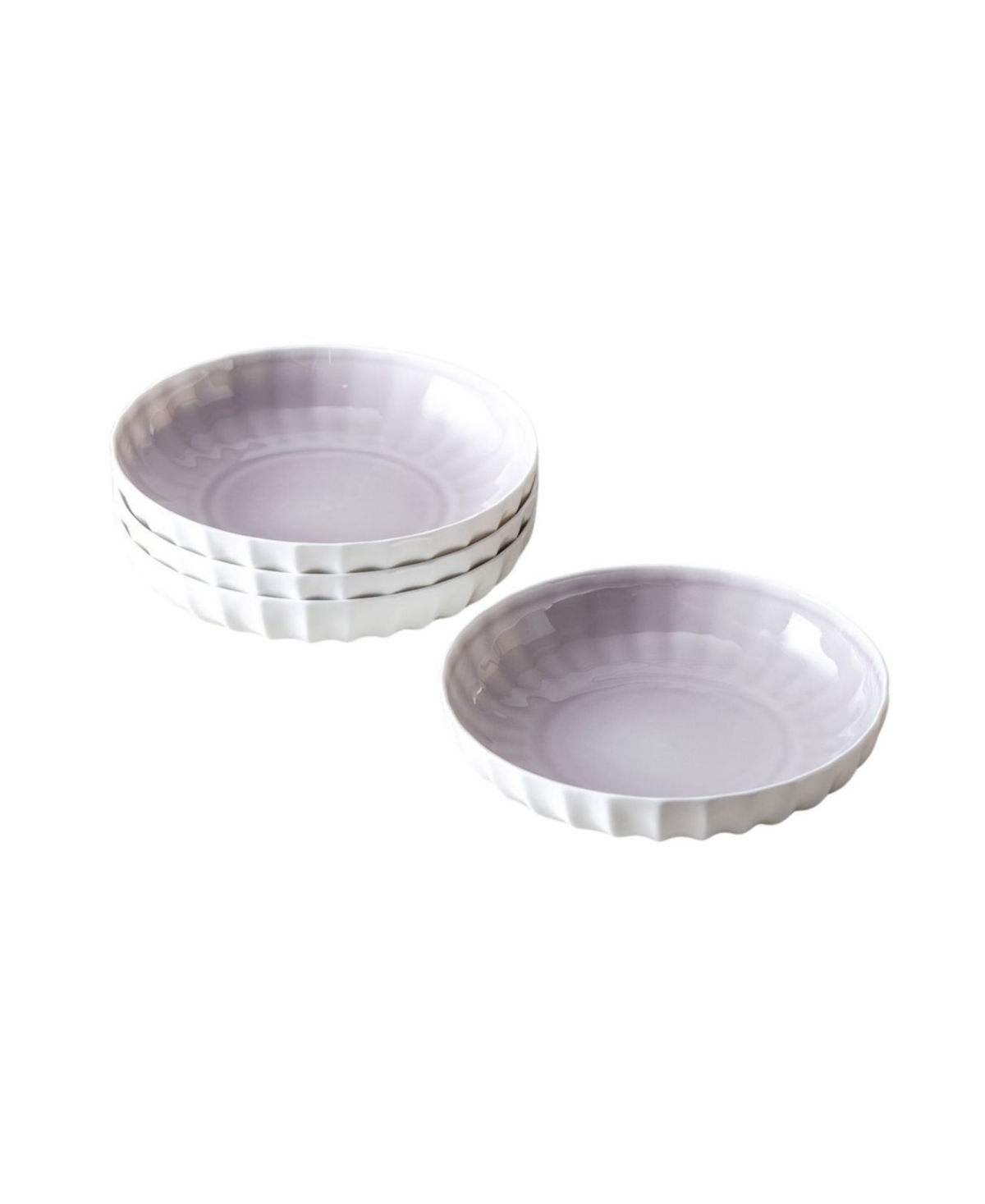 Click here for Fortessa Blyss Bone China Low Dinner Bowls  Set of... prices