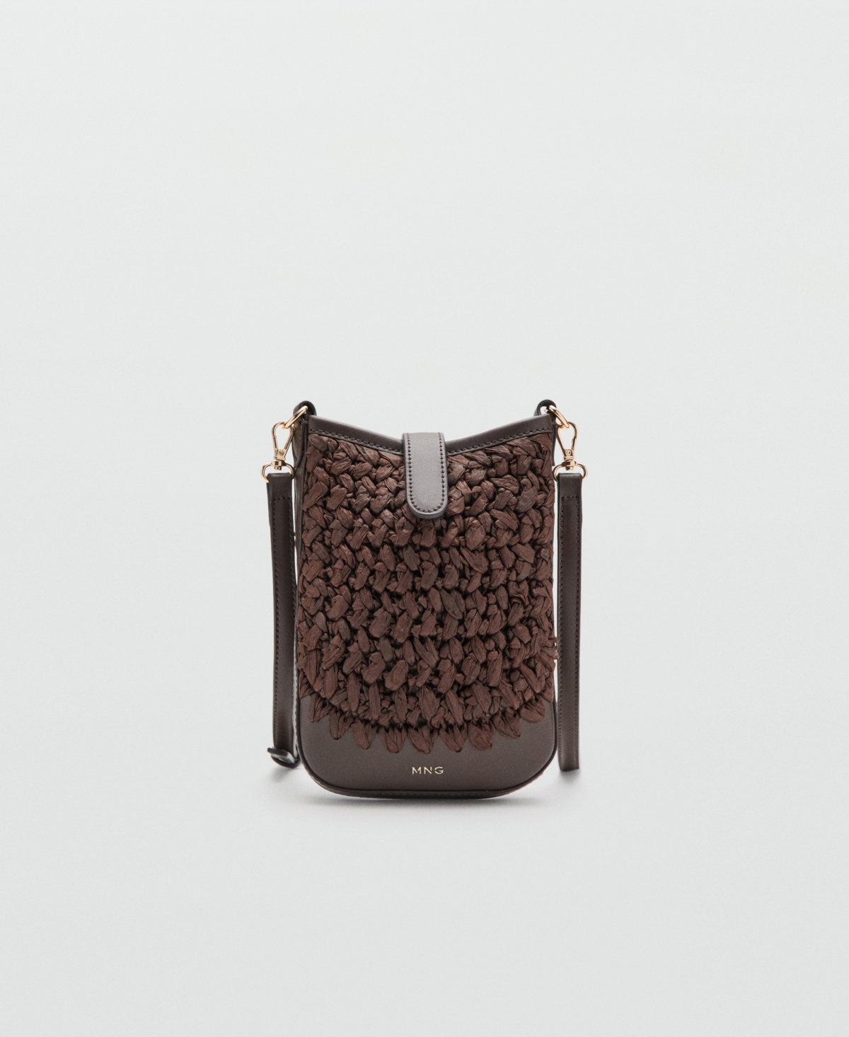 Click here for Mango Womens Crossbody Mobile Case - Chocolate prices