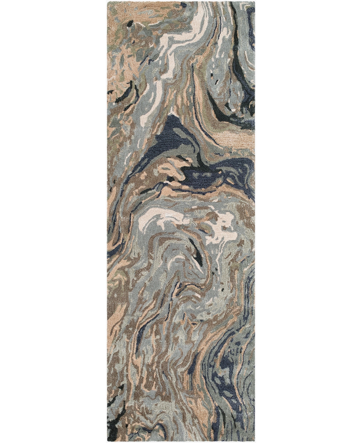 Click here for Surya Kavita Kvt-2329 26 x 8 Runner Area Rug - Gra... prices