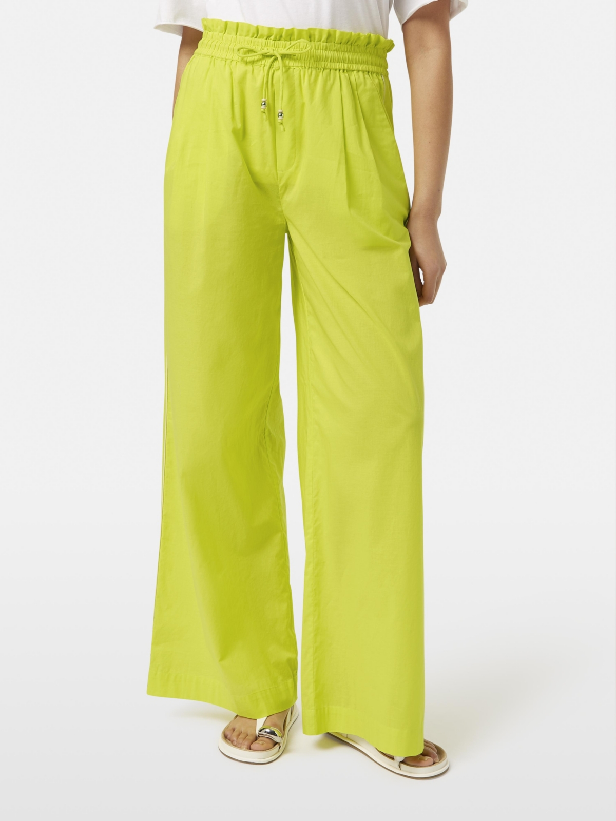Click here for Scotch & Soda Womens Cotton Voile High-Rise Wide-L... prices
