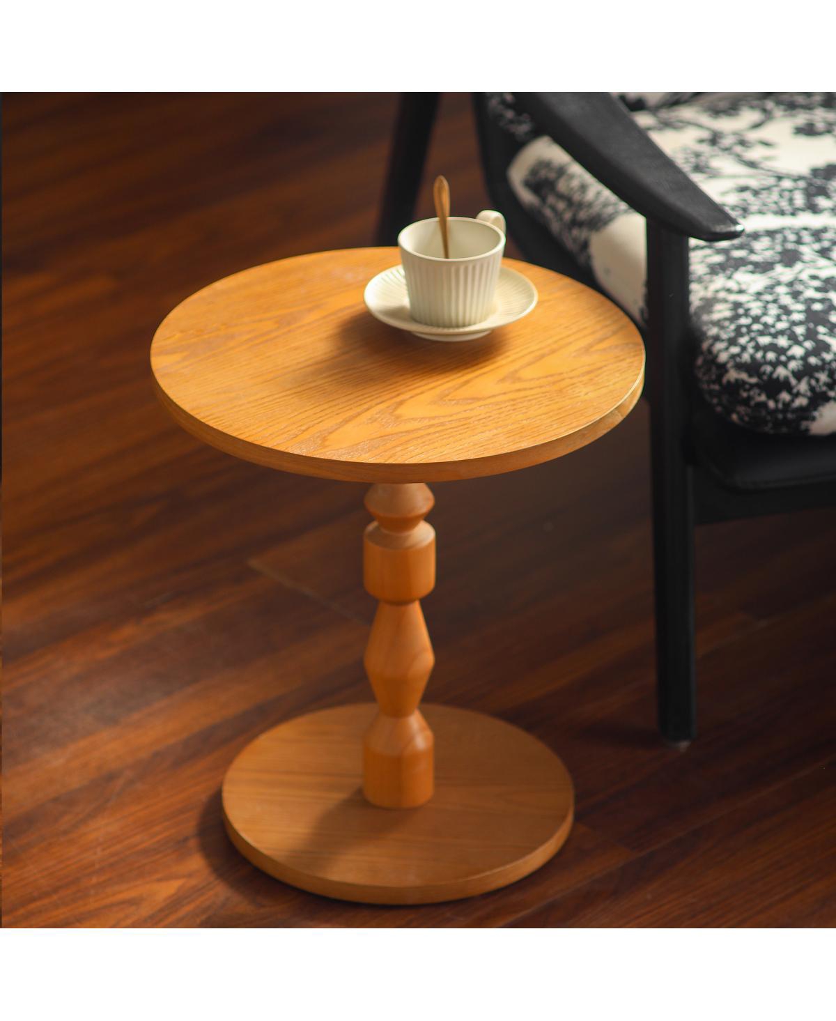 Click here for Streamdale Furniture Round Side Table with Mdf Top... prices