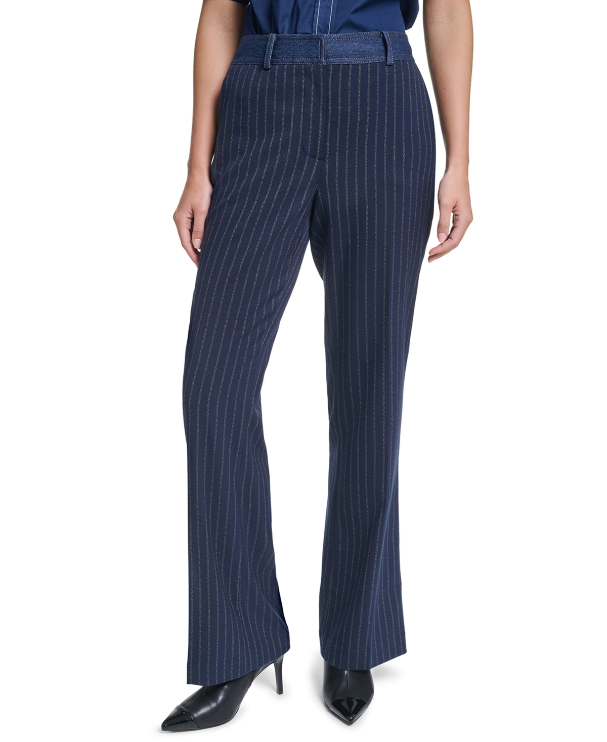 Click here for Karl Lagerfeld Paris Petite Mid-Rise Straight-Leg... prices