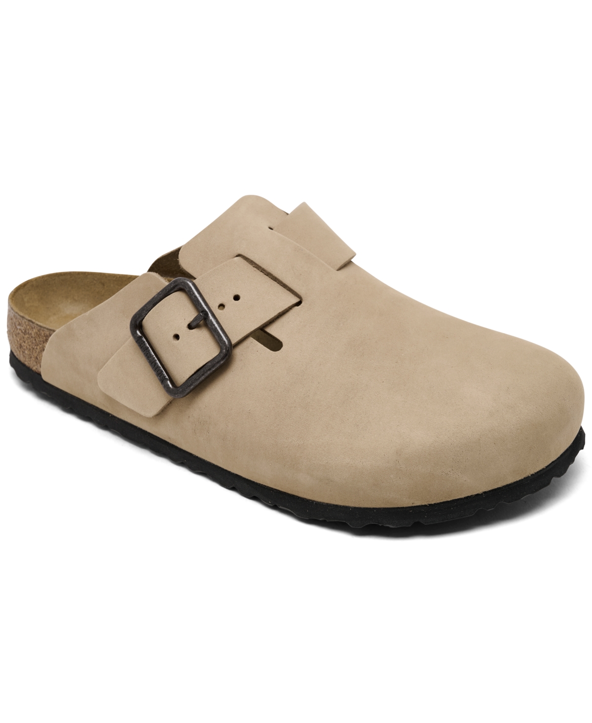 Click here for Birkenstock Mens Boston Nubuck Leather Wire Buckle... prices