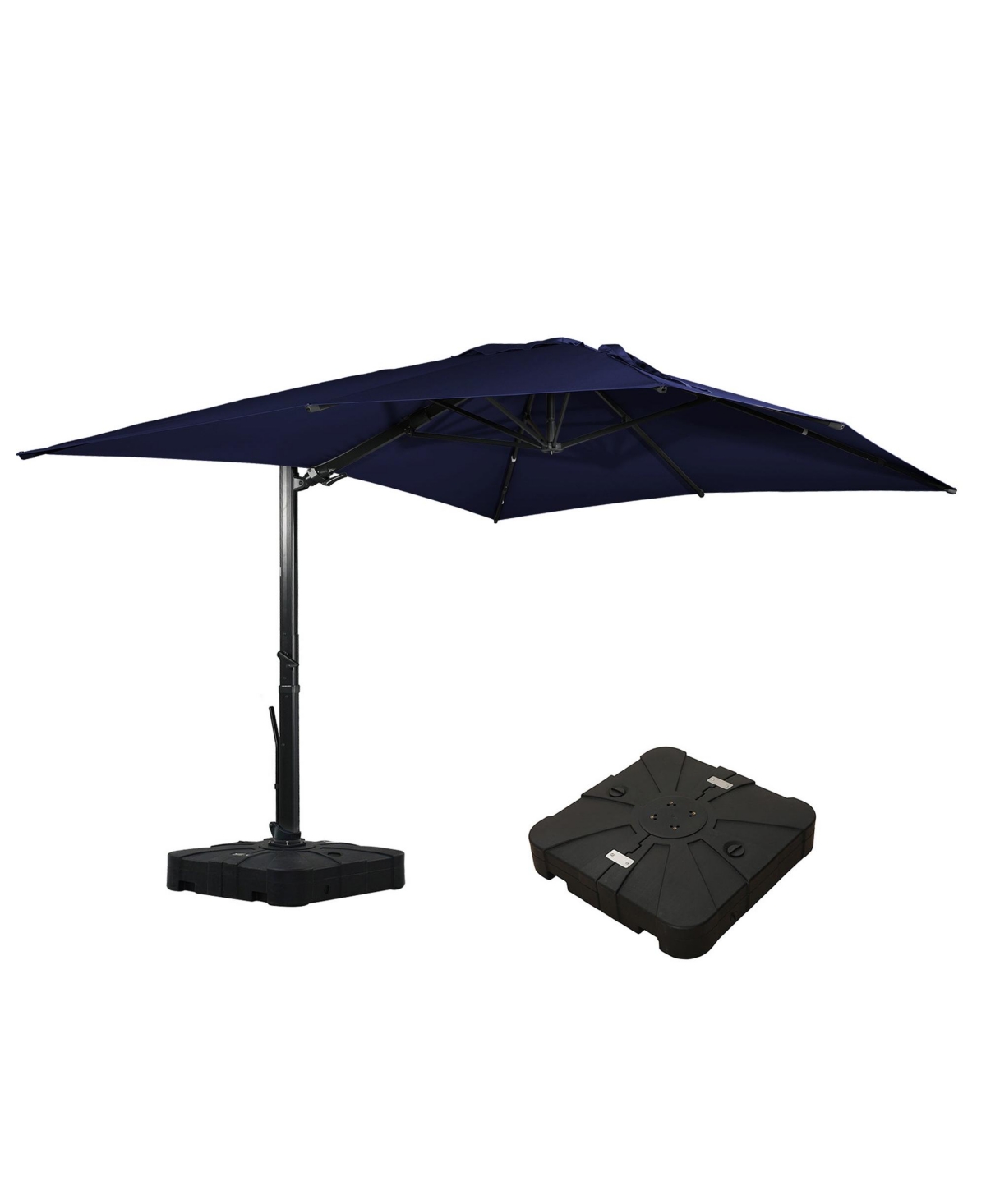 Click here for Mondawe 10x13Feet Cantilever Patio Umbrella with D... prices