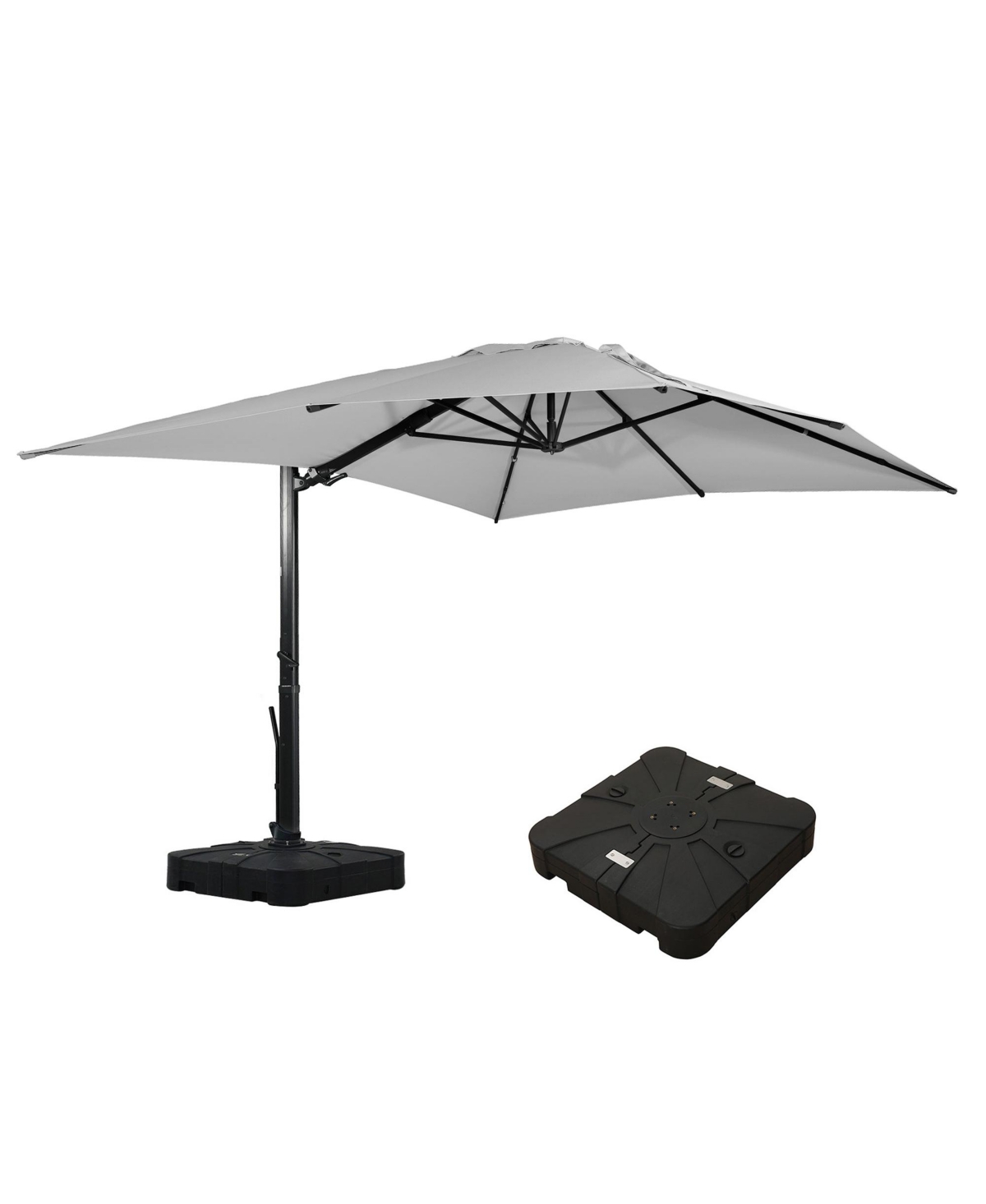 Click here for Mondawe 10x13Feet Cantilever Patio Umbrella with D... prices