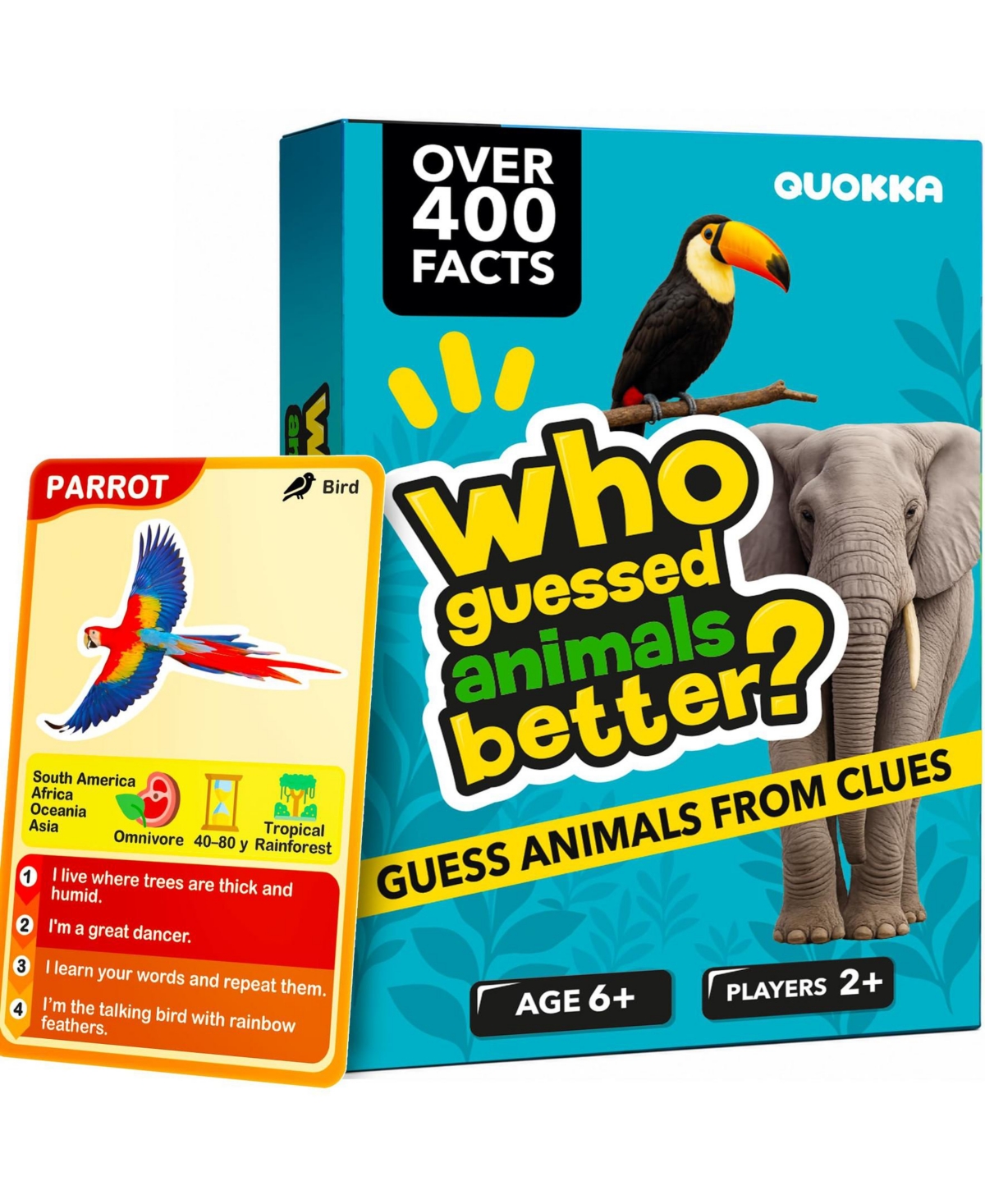 Click here for Quokka Who Guess It Better Card Games for Kids Age... prices