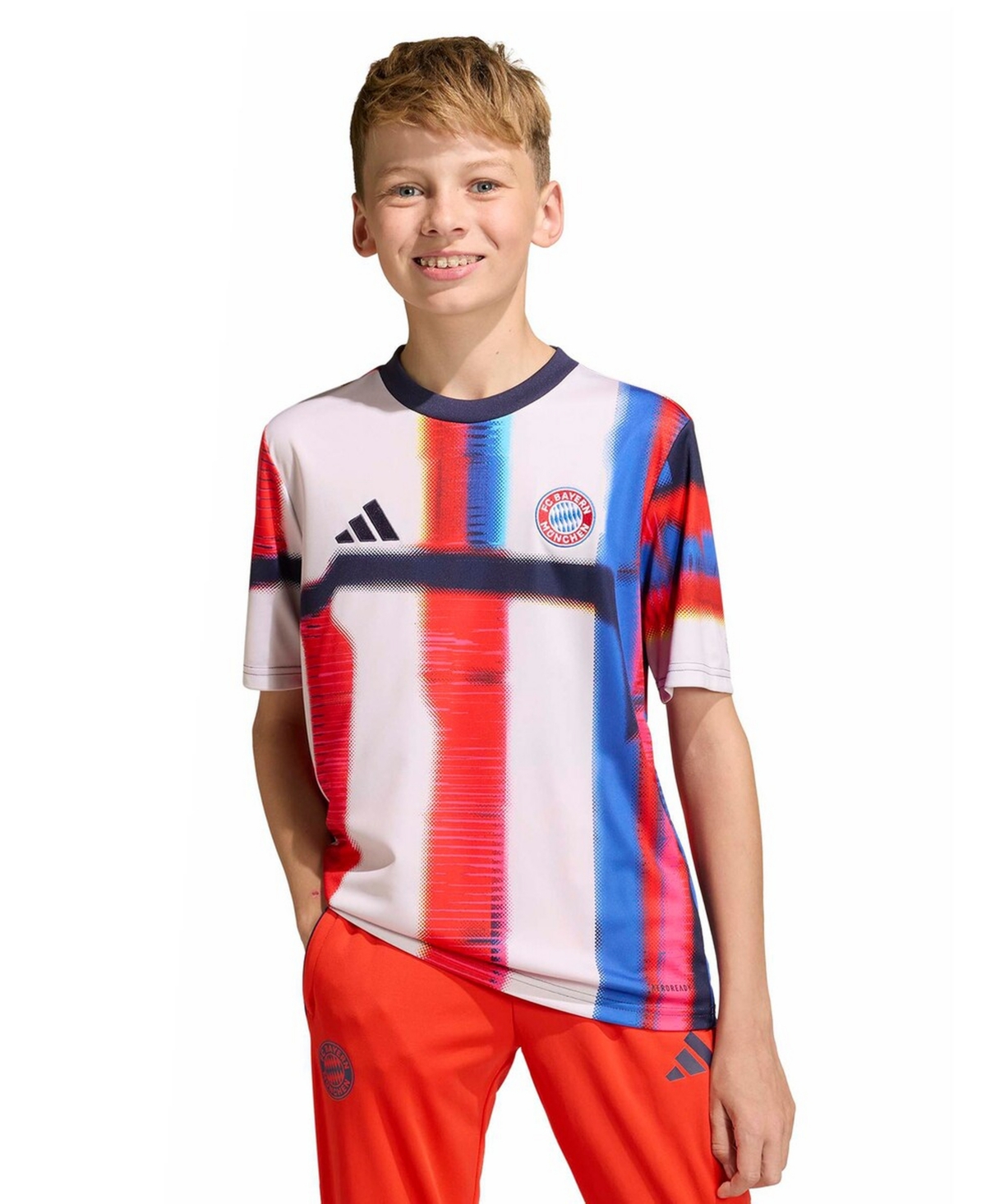 Click here for Adidas Big Boys and Girls Navy Bayern Munich 2025/... prices