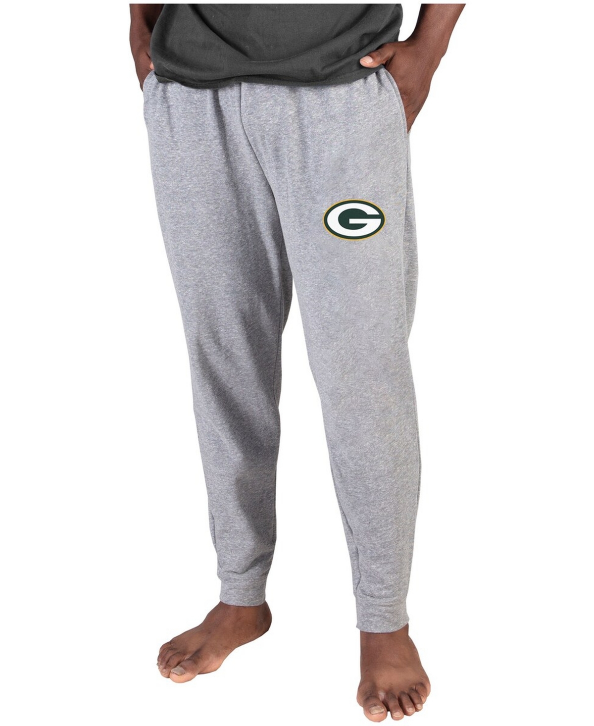 Click here for Concepts Sport Mens Gray Green Bay Packers Lightwe... prices